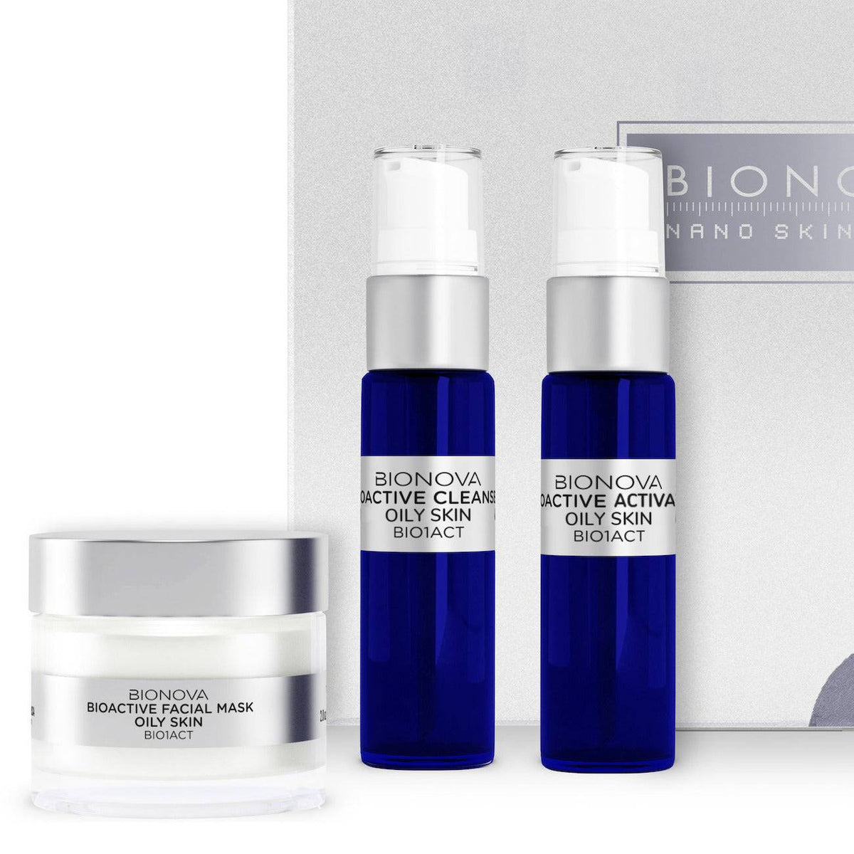 3-Step Skin Regimen Kit for Oily Skin | b°n Science